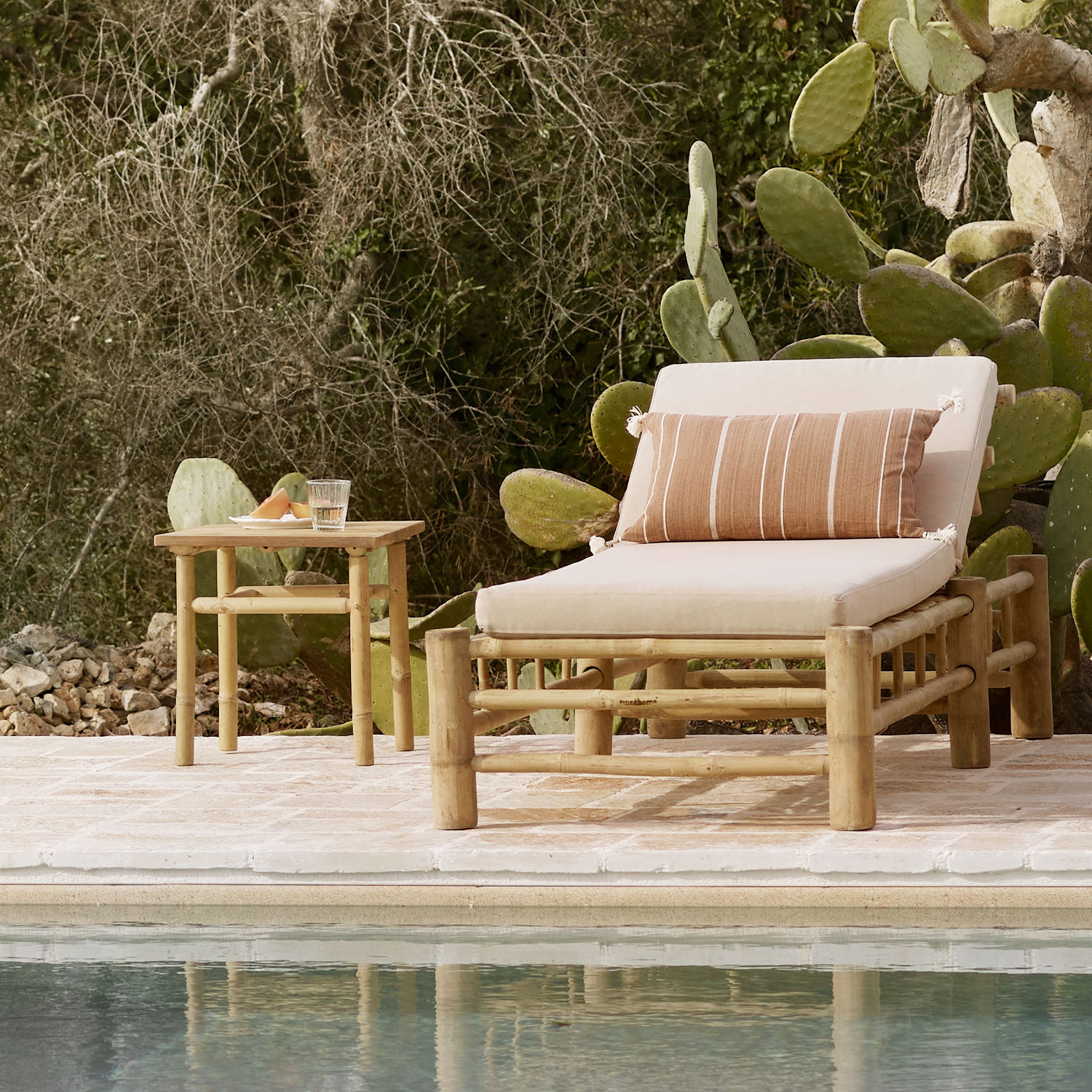 Small bamboo table for both indoor and outdoor use. | Products | Tine K ...