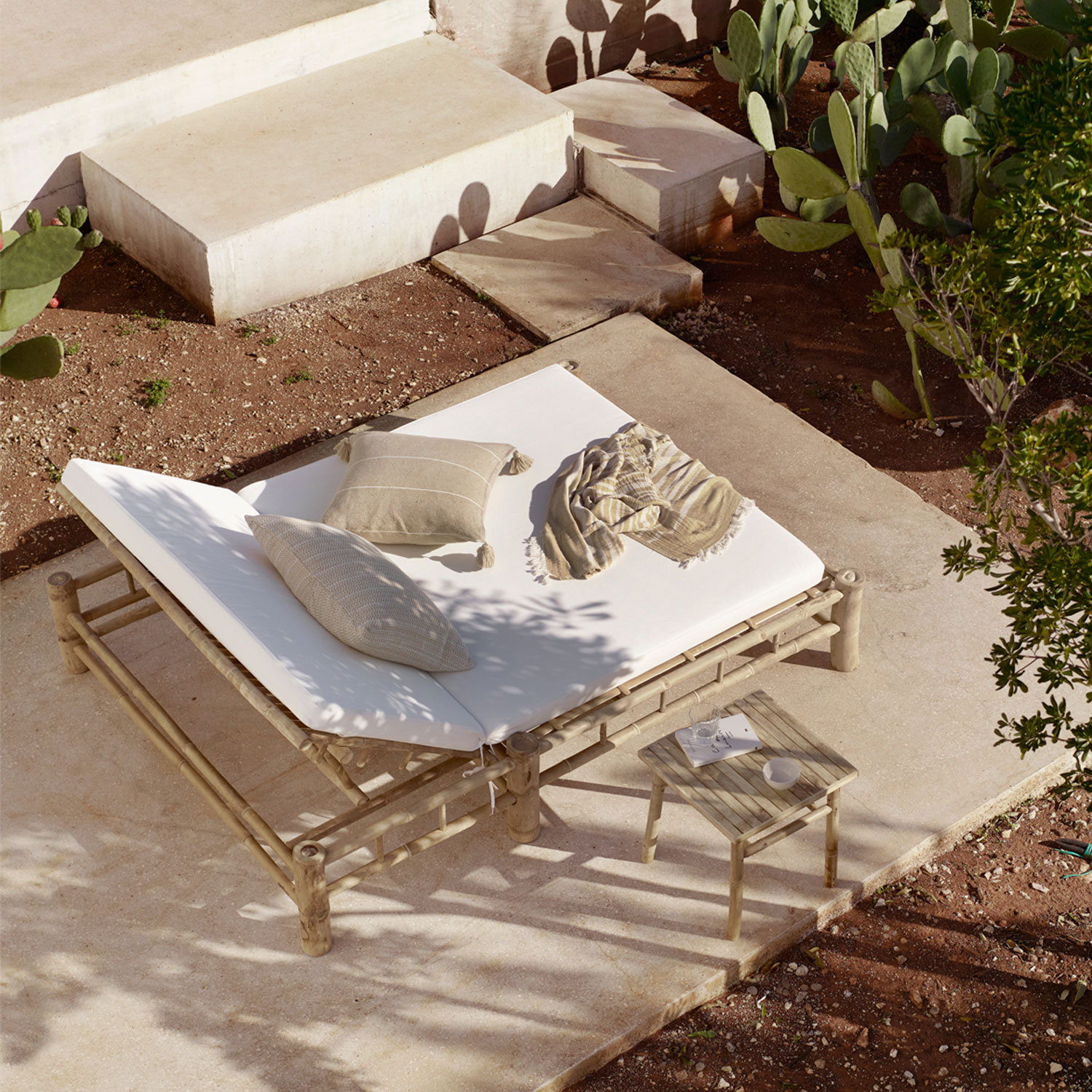 Small bamboo table for both indoor and outdoor use. | Products | Tine K ...