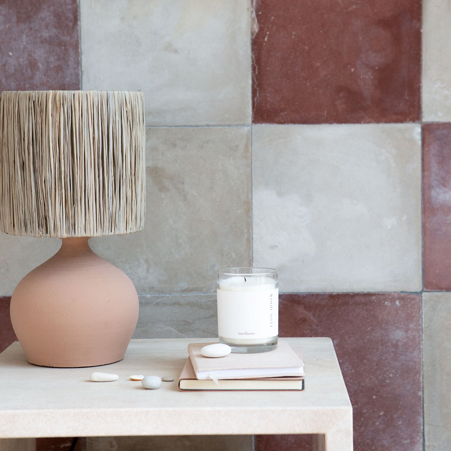 Small clay lamp in the colour tile | Products | Tine K Home
