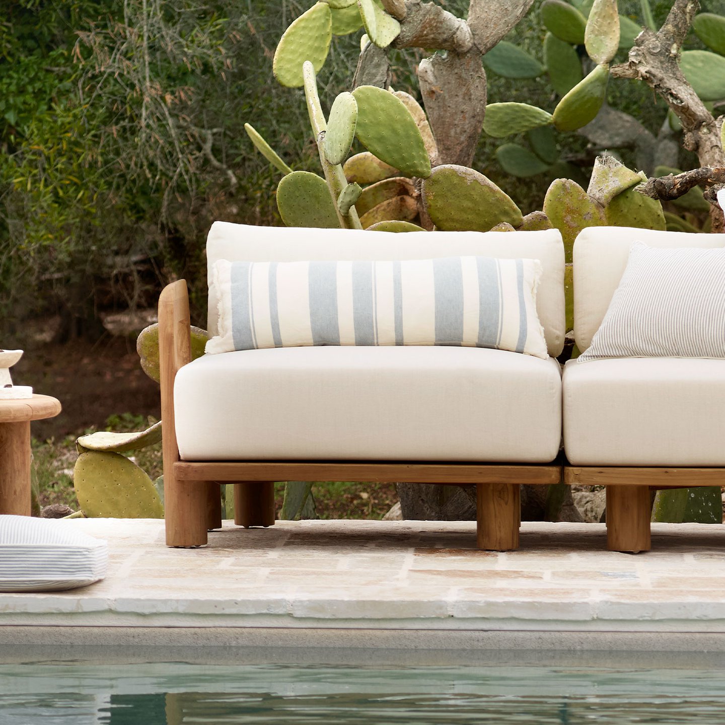 Teakmodulecorner » Corner lounge module | Products | Tine K Home