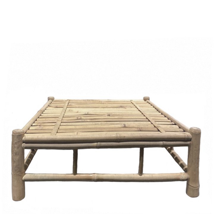 Bamboo lounge table, 76x76xH29 cm | Products | Tine K Home