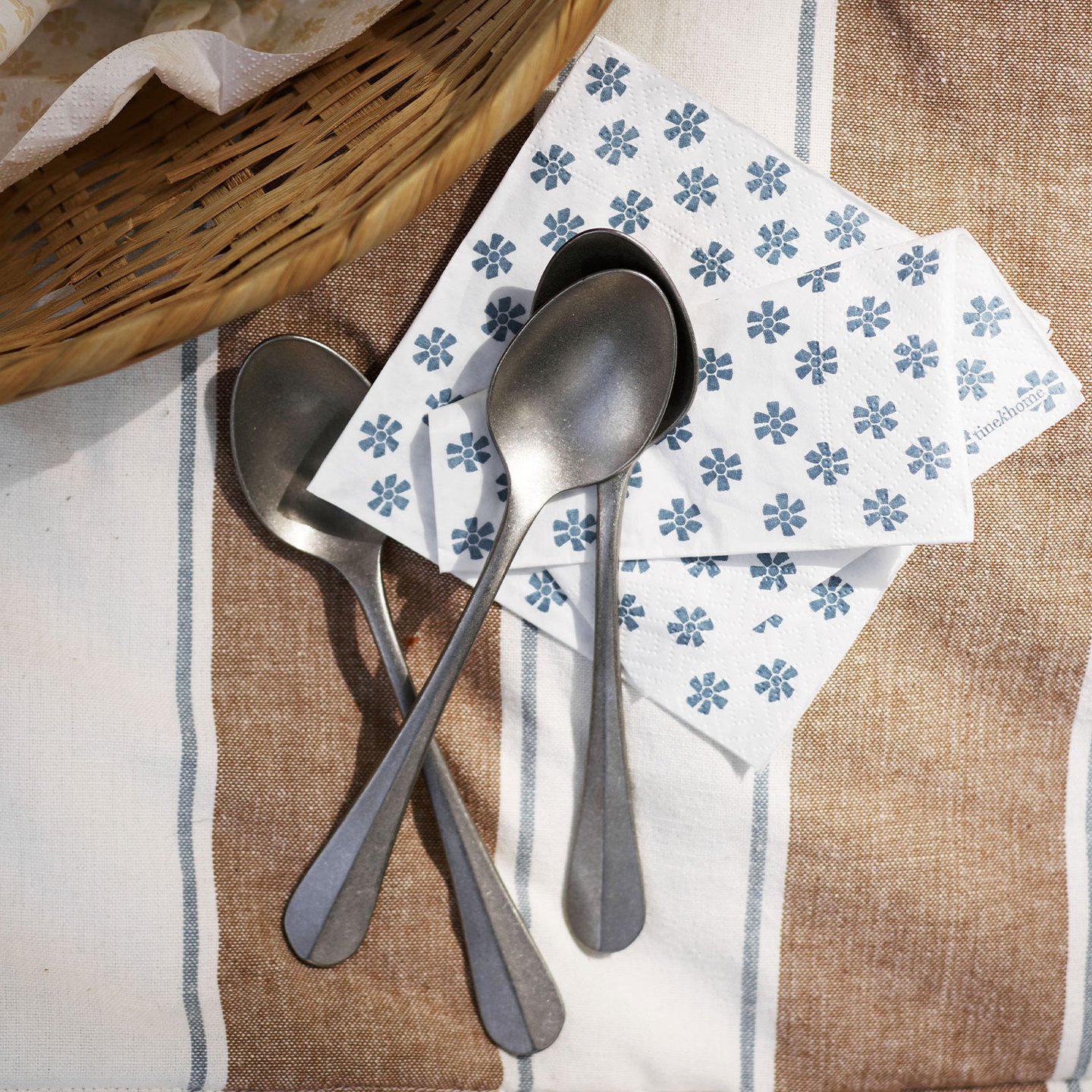 SMALL PAPER NAPKINS | DENIM | 50 PCS | Products | Tine K Home